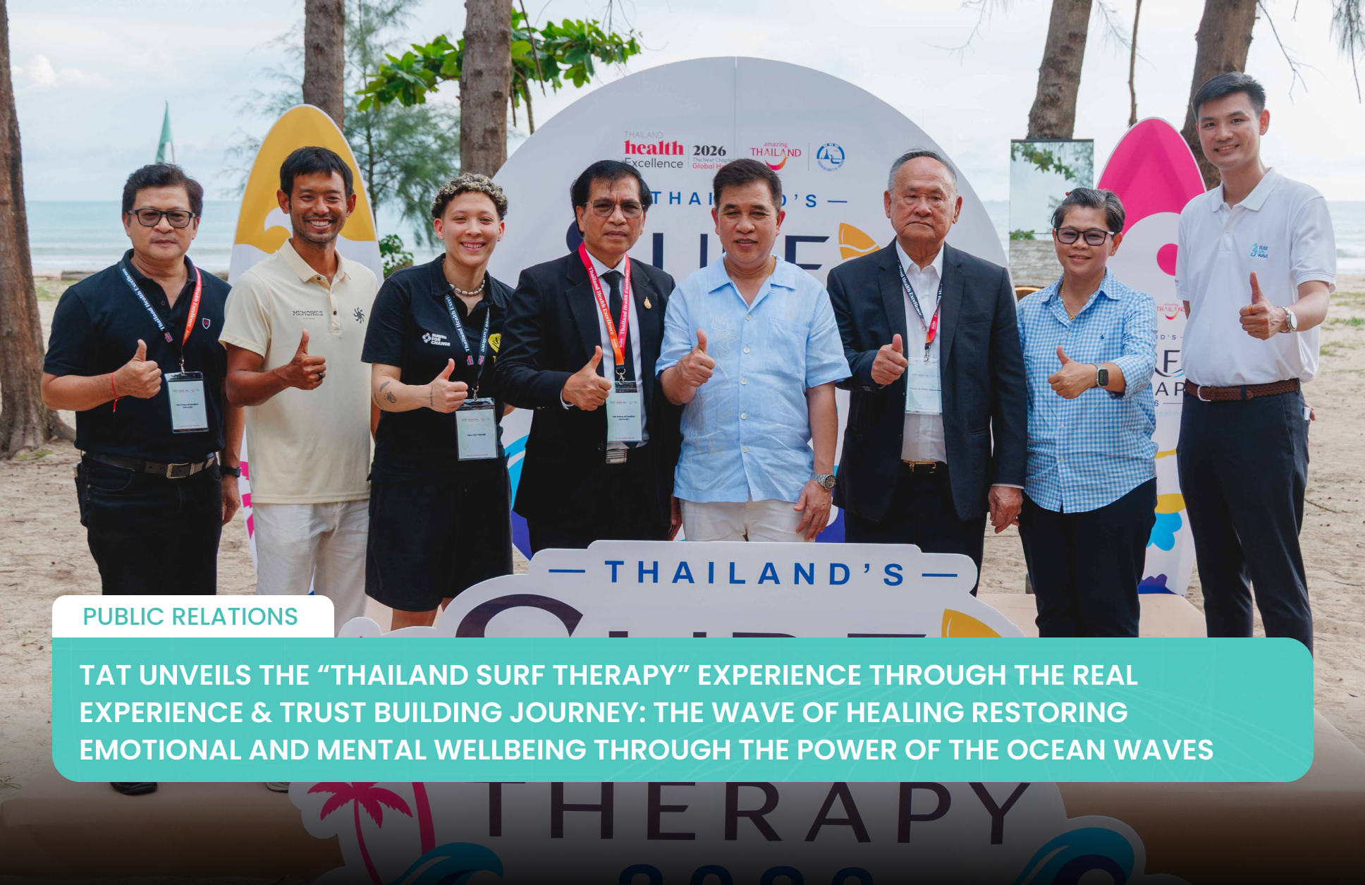 TAT Unveils the “Thailand Surf Therapy” Experience Through the Real ...